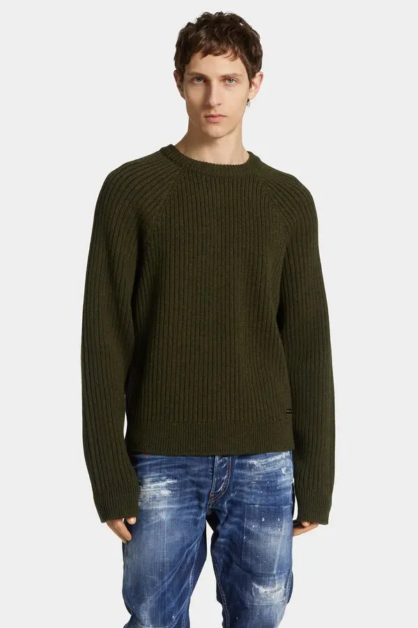 Dsquared2 Crewneck Corn Stitch Pullover