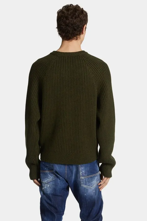 Dsquared2 Crewneck Corn Stitch Pullover