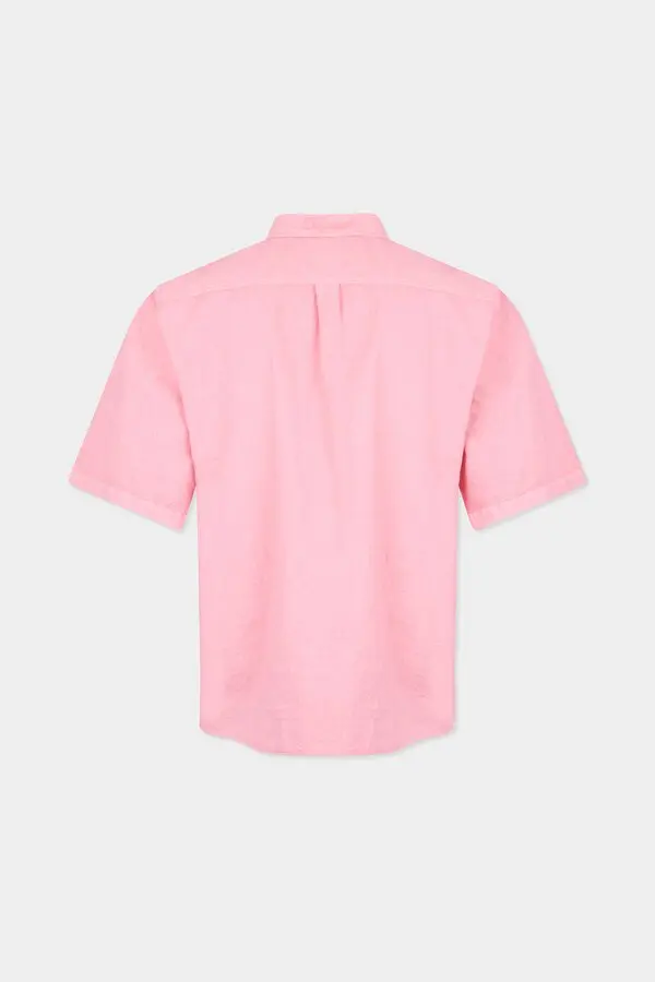 Dsquared2 Short Sleeve Linen Shirt
