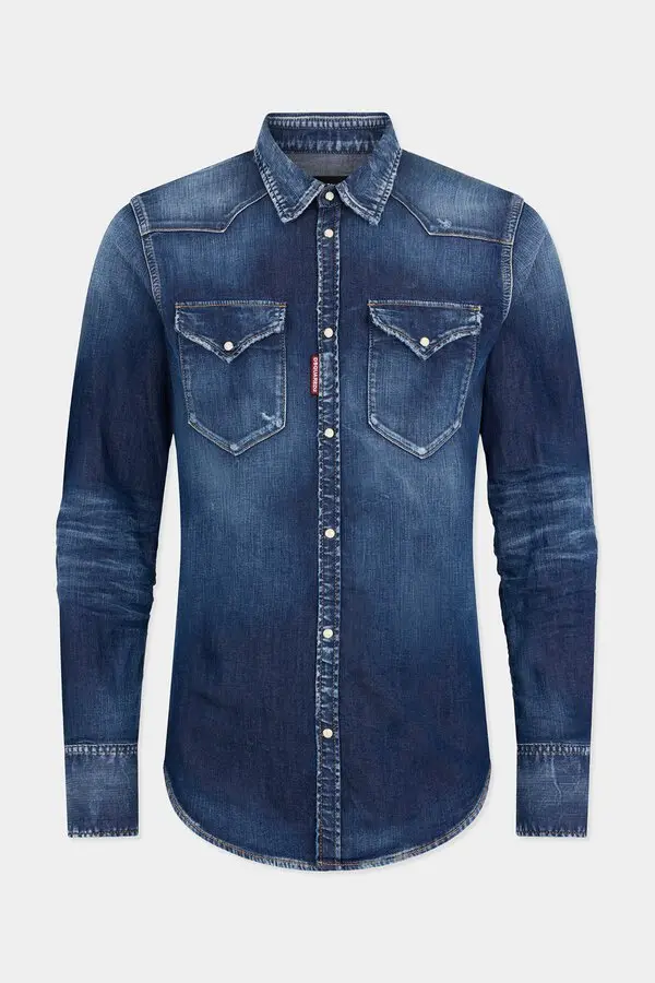 Dsquared2 Medium Perfecto Classic Western Shirt