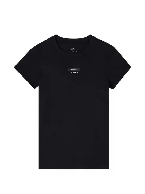Armani Exchange Logo Patch Crewneck T-shirt