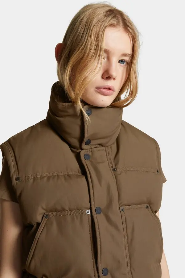 Dsquared2 Icon New Generation Utility Puffer Vest
