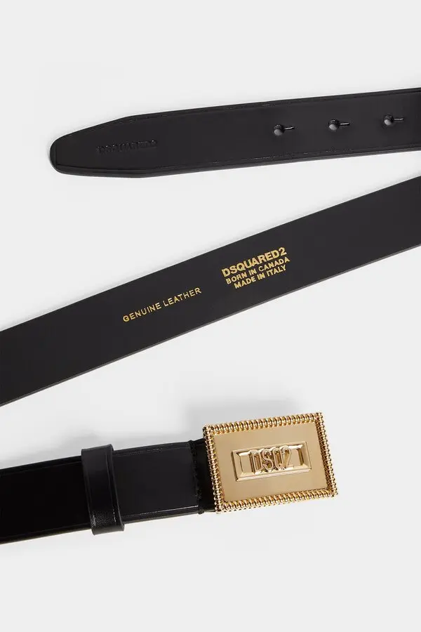 Dsquared2 Dsq2 Plaque Belt