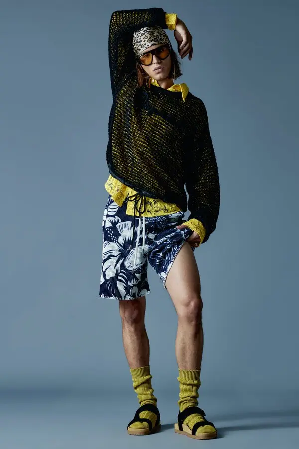 Dsquared2 Open Work Pullover With Drawstring Hem