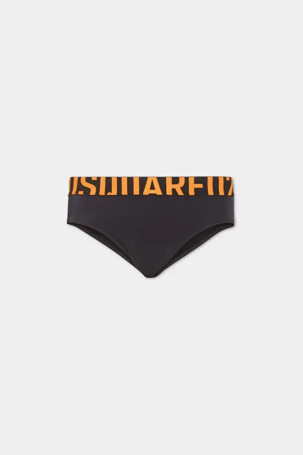 Dsquared2 Logo Swim Briefs - Blue