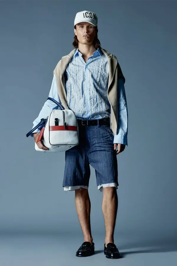 Dsquared2 Jersey Stitch Pullover With Chest Pocket