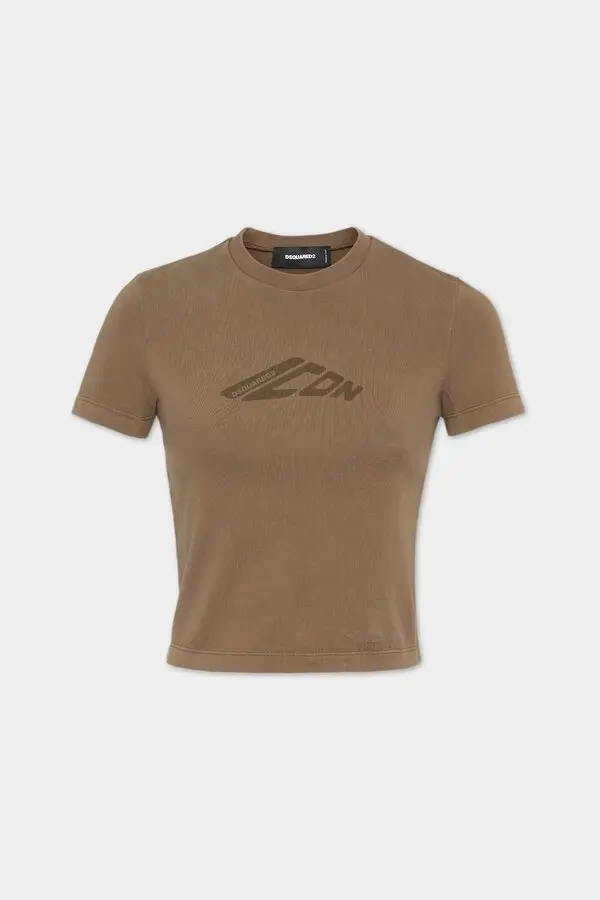 Dsquared2 Icon New Generation Mini Fit T-shirt - Grey
