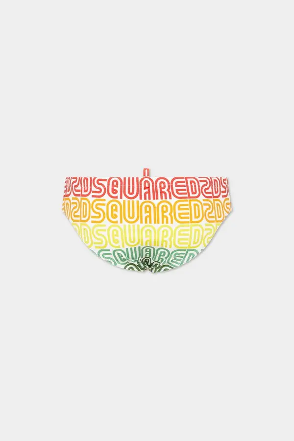 Dsquared2 Allover Logo Swim Brief