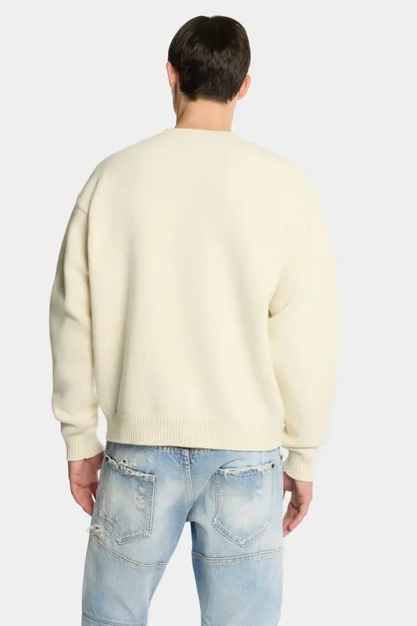 Dsquared2 Snowy Dream Pullover In Virgin Wool