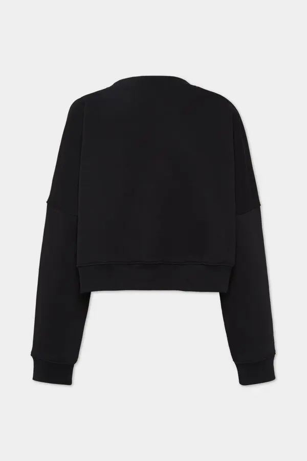Dsquared2 Icon New Generation Onion Cropped Fit Crewneck