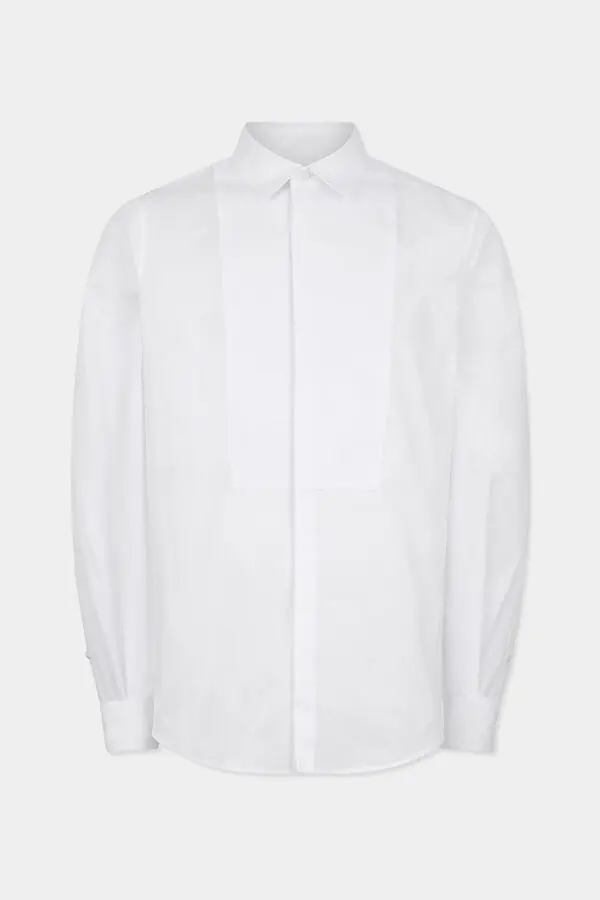 Dsquared2 Easy Slim Tux Shirt - White