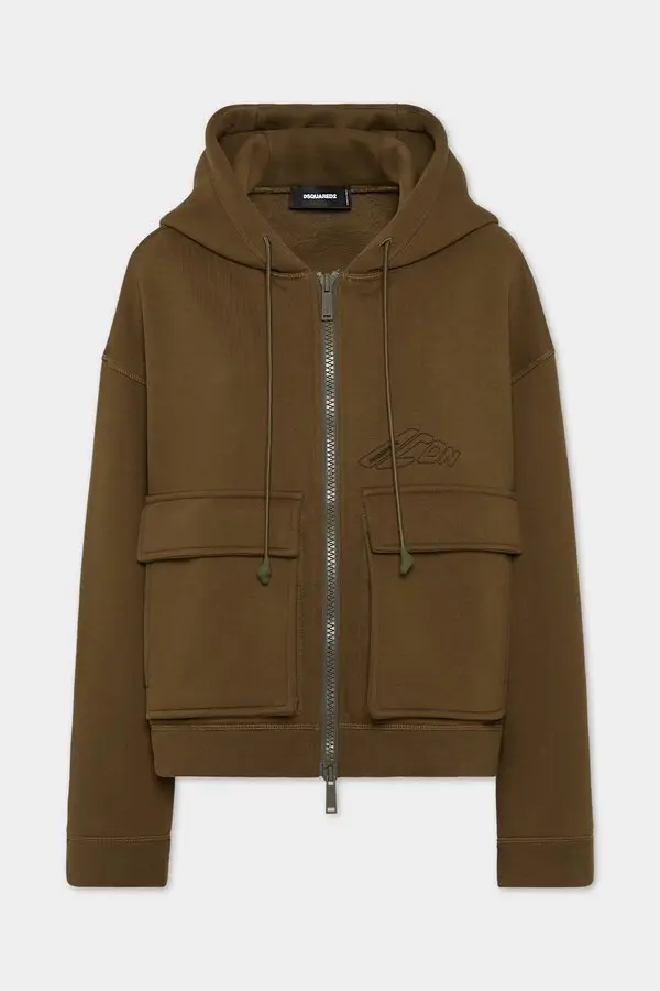 Dsquared2 Icon New Generation Balloon Cargo Hoodie
