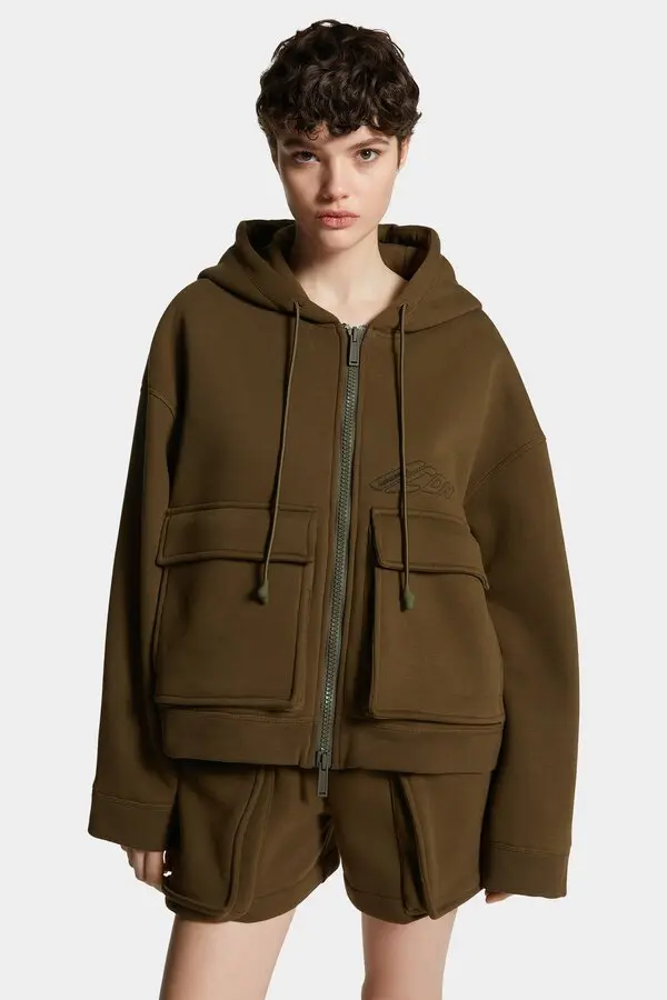 Dsquared2 Icon New Generation Balloon Cargo Hoodie
