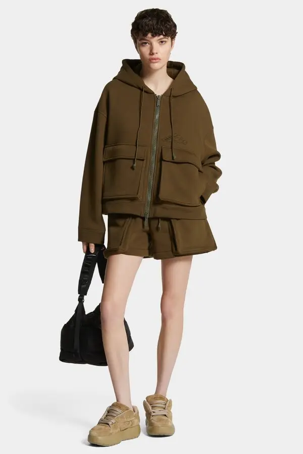 Dsquared2 Icon New Generation Balloon Cargo Hoodie