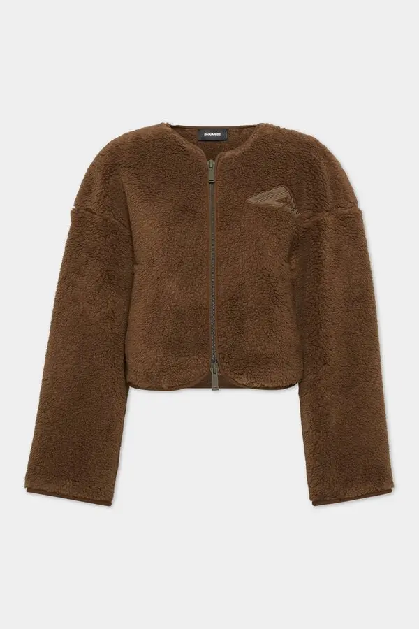 Dsquared2 Teddy Kaban Crewneck - Brown