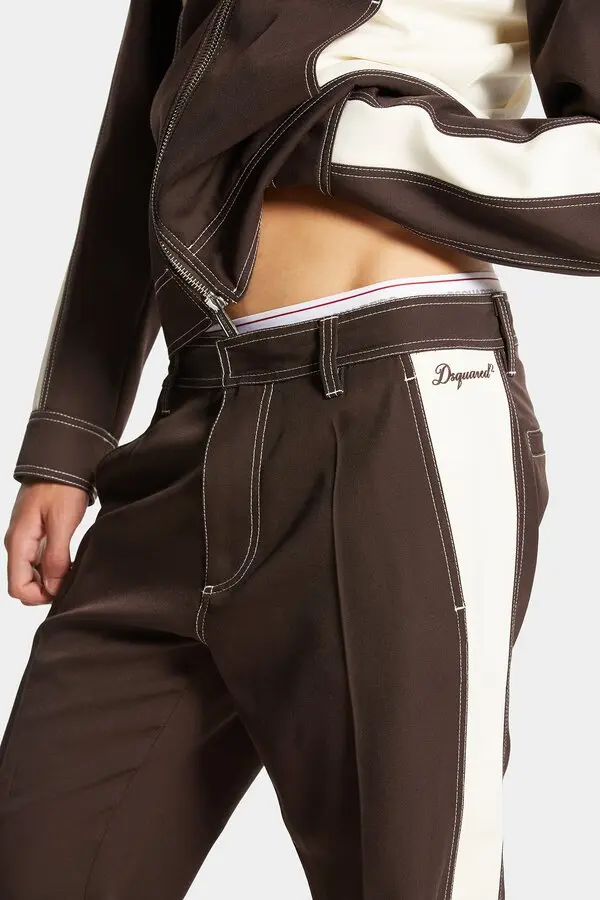 Dsquared2 Contrasting Stitch Tailored Trousers