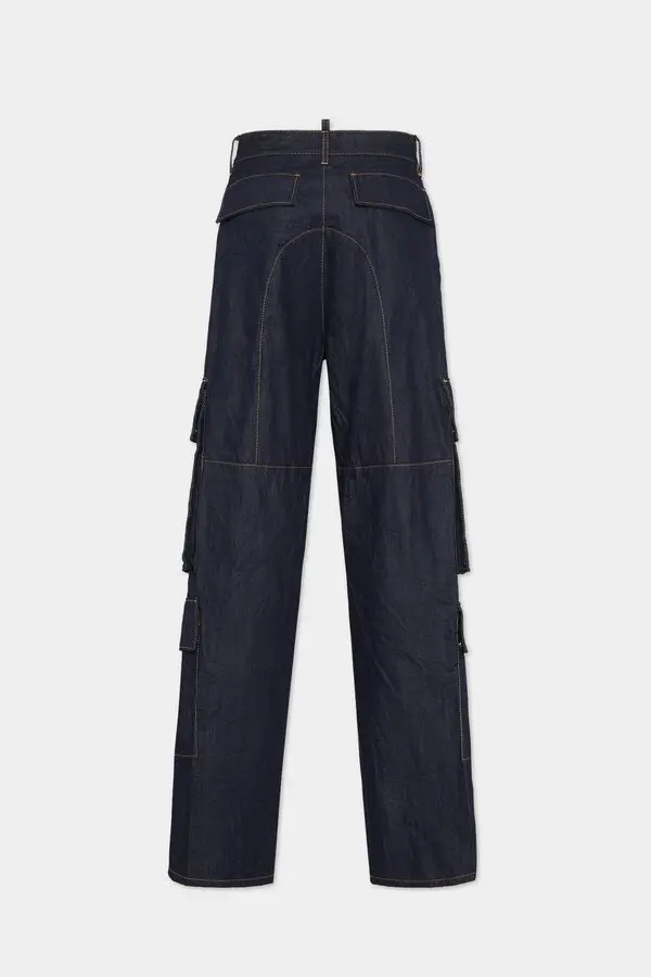 Dsquared2 Icon New Generation Dark Wash Eros Cargo Pant