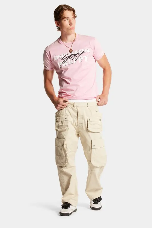Dsquared2 Multi-pocket Cargo Pants - Blue