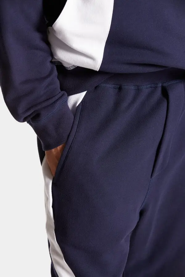 Dsquared2 Relaxed Fit Cotton Fleece Sweatpants