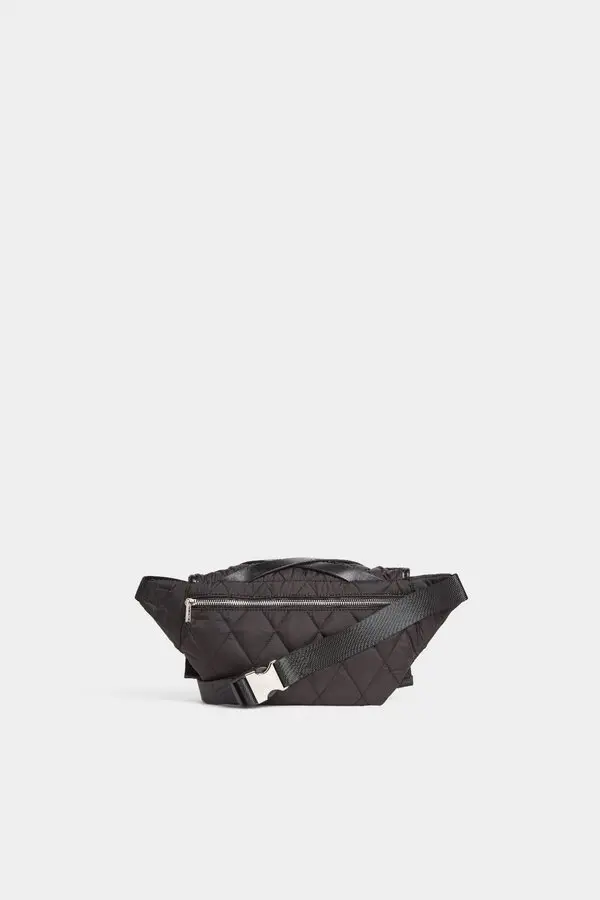 Dsquared2 Quilted Nylon Belt Bag - Black