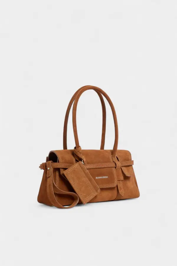 Dsquared2 Twin Shoulder Bag - Beige