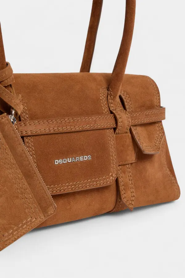 Dsquared2 Twin Shoulder Bag - Beige