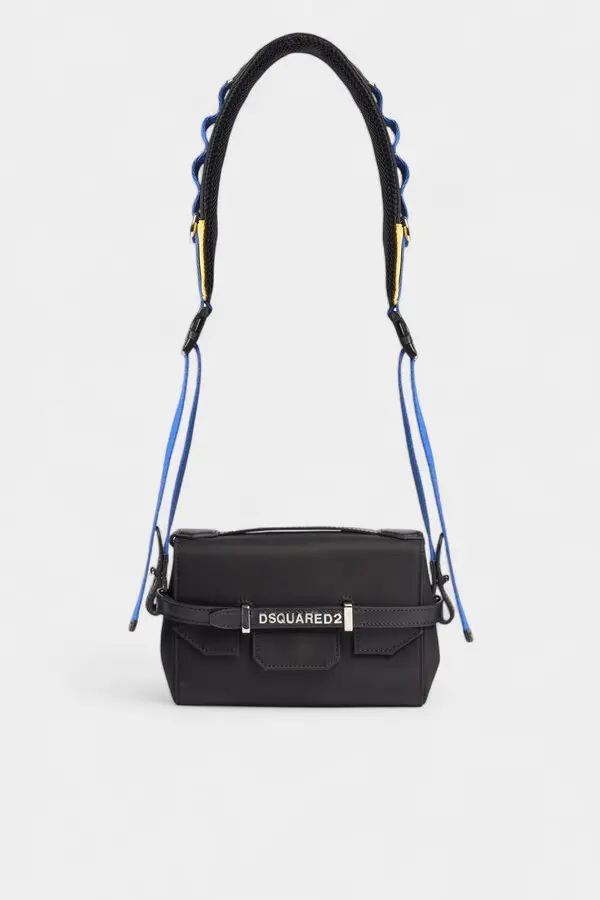 Dsquared2 Jetski Twin Shoulder Bag - Black