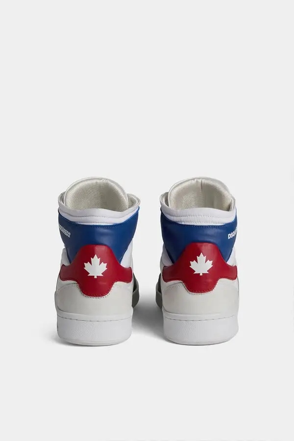 Dsquared2 High-top Sneakers With Athletic Stripe Detailing