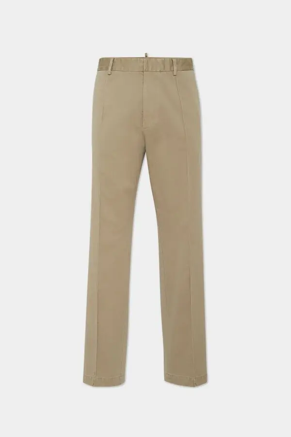 Dsquared2 Relaxed Fit Cotton Chinos