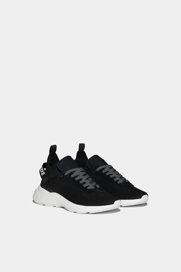 Dsquared2 Fly Sneakers With Embossed Logo Sole