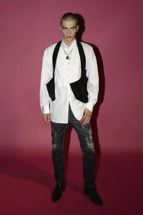 Dsquared2 70's Tux Vest