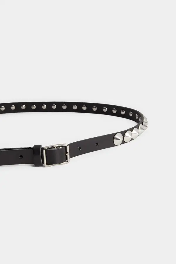 Dsquared2 Studded Leather Belt