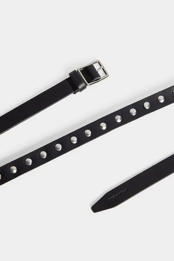 Dsquared2 Studded Leather Belt