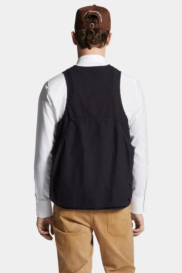 Dsquared2 Cotton Utility Vest