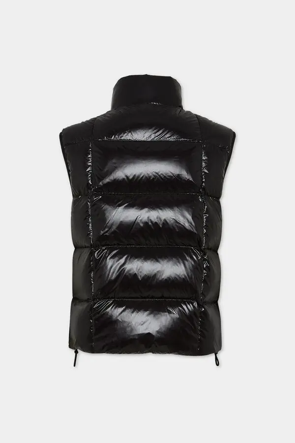 Dsquared2 Quilted Puffer Vest - Black