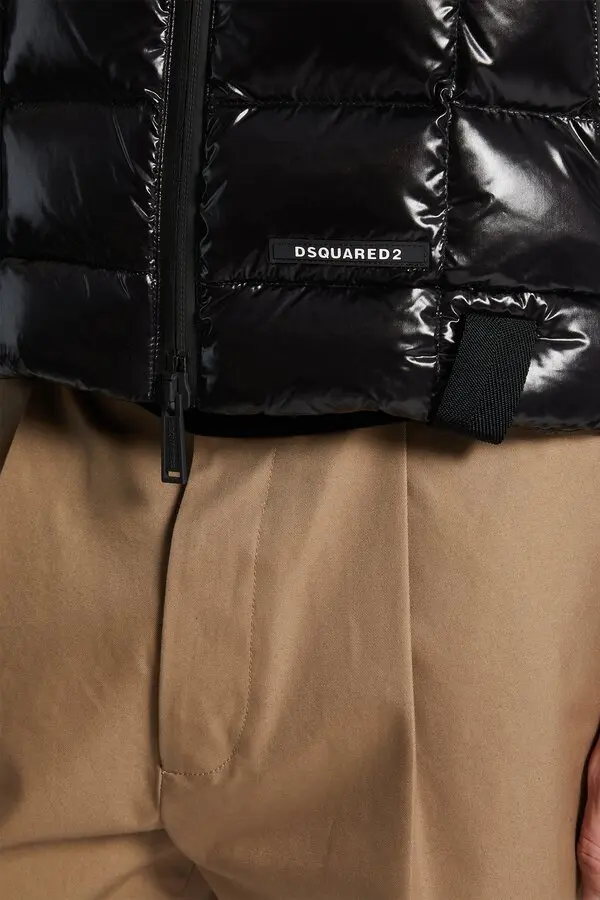 Dsquared2 Quilted Puffer Vest - Black