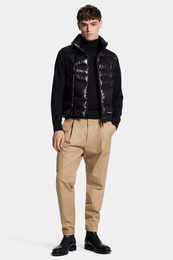 Dsquared2 Quilted Puffer Vest - Black