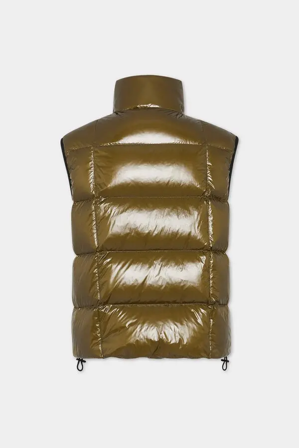 Dsquared2 Quilted Puffer Vest - Green