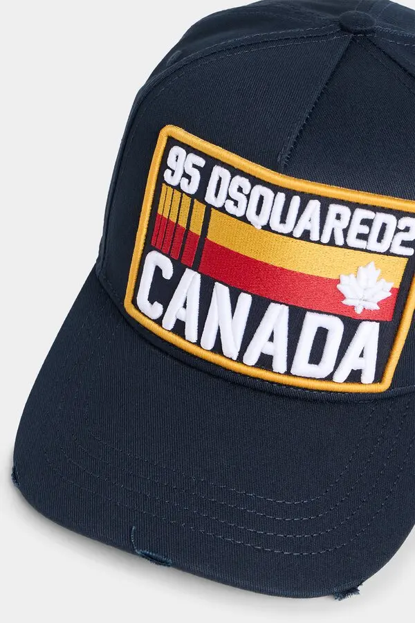 Dsquared2 Cotton Gabardine Baseball Cap