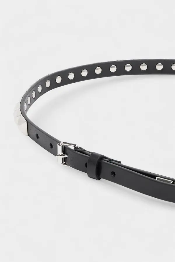 Dsquared2 Allover Studs Buckle Belt