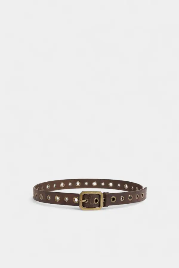 Dsquared2 Twin Buckle Belt - Brown