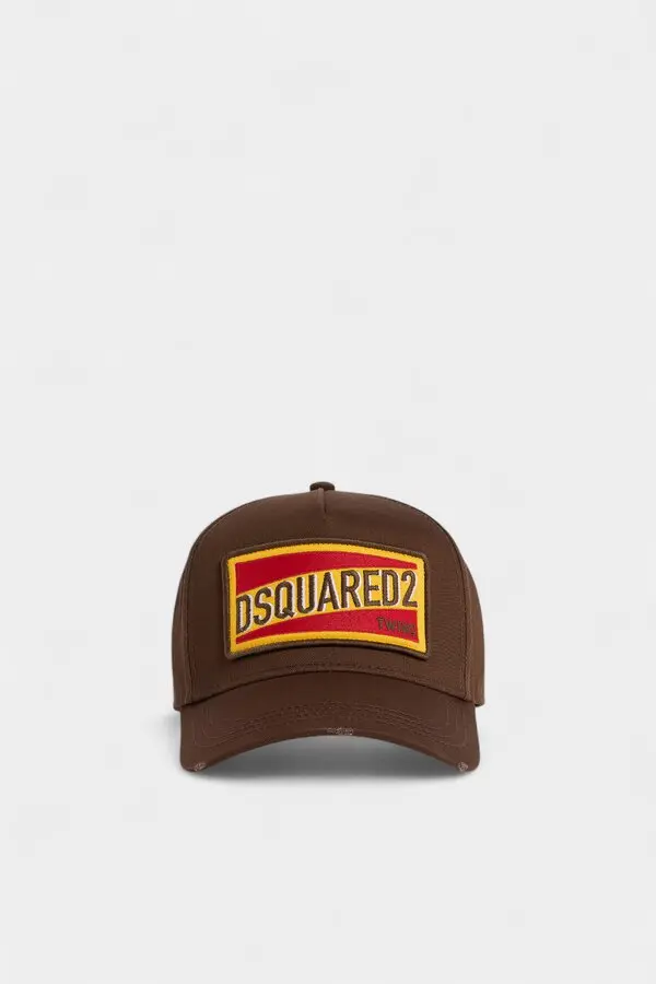 Dsquared2 Embroidered Logo Baseball Cap - Brown