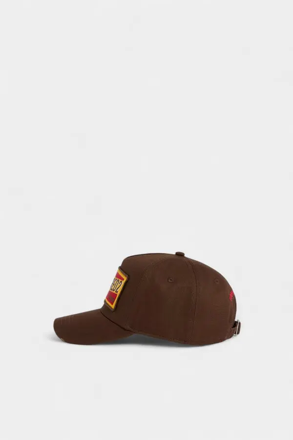 Dsquared2 Embroidered Logo Baseball Cap - Brown