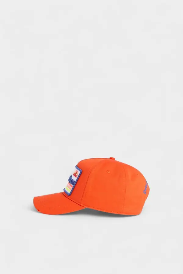 Dsquared2 Baseball Cap With Embroidered Logo Patch