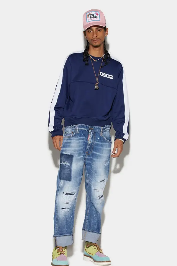 Dsquared2 Medium Square Wash Big Brother Jeans