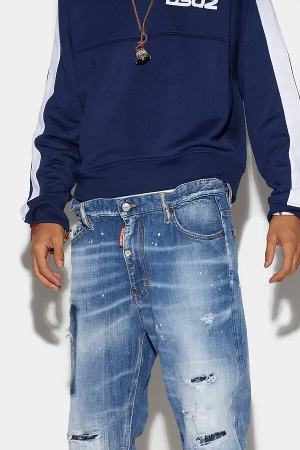 Dsquared2 Medium Square Wash Big Brother Jeans