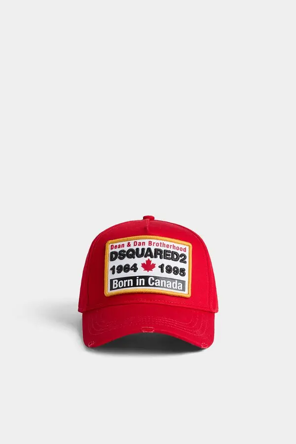 Dsquared2 Patch Baseball Cap - Red