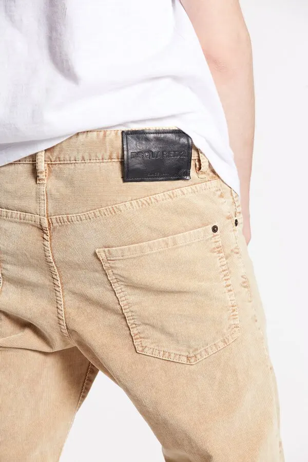 Dsquared2 Marble Corduroy Cool Guy Jeans