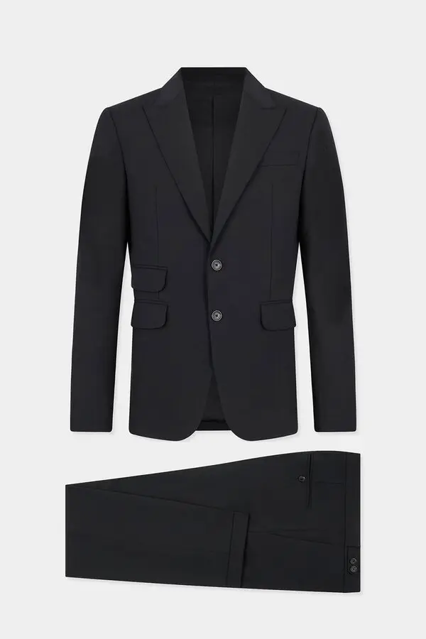 Dsquared2 Tailored London Suit - Black