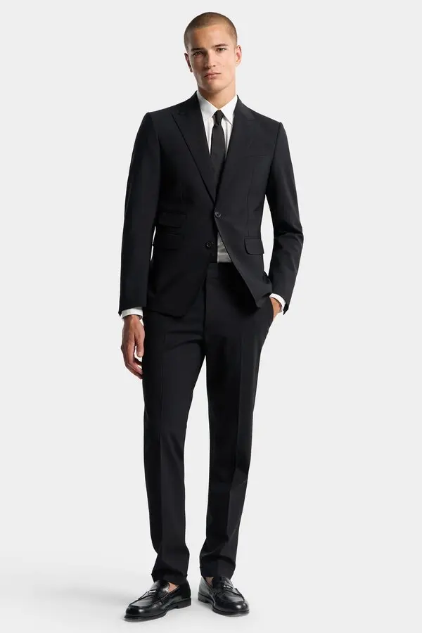Dsquared2 Tailored London Suit - Black